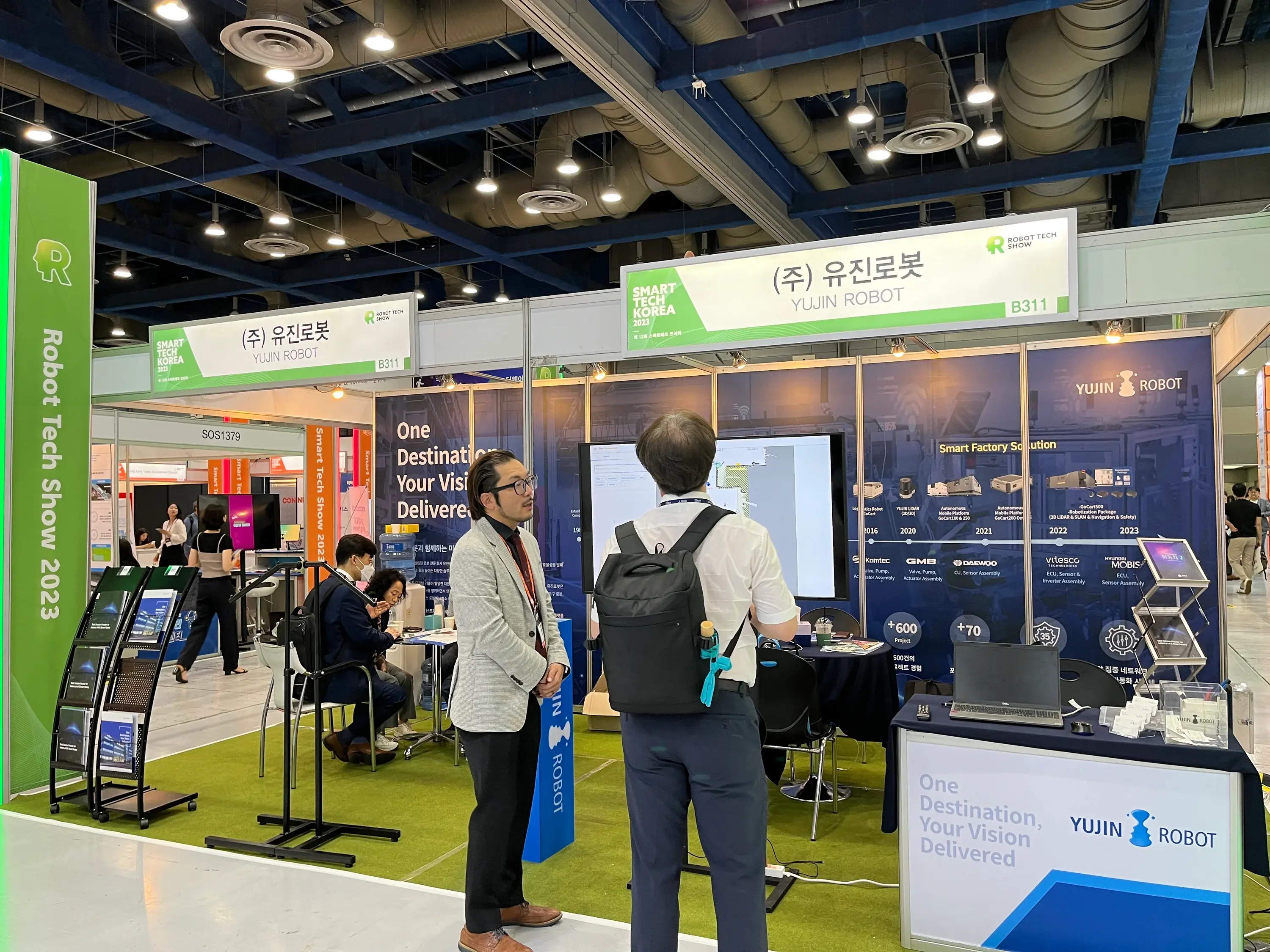 Smart Tech Korea 2023: Yujin Robot Introduces Custom AMR Service